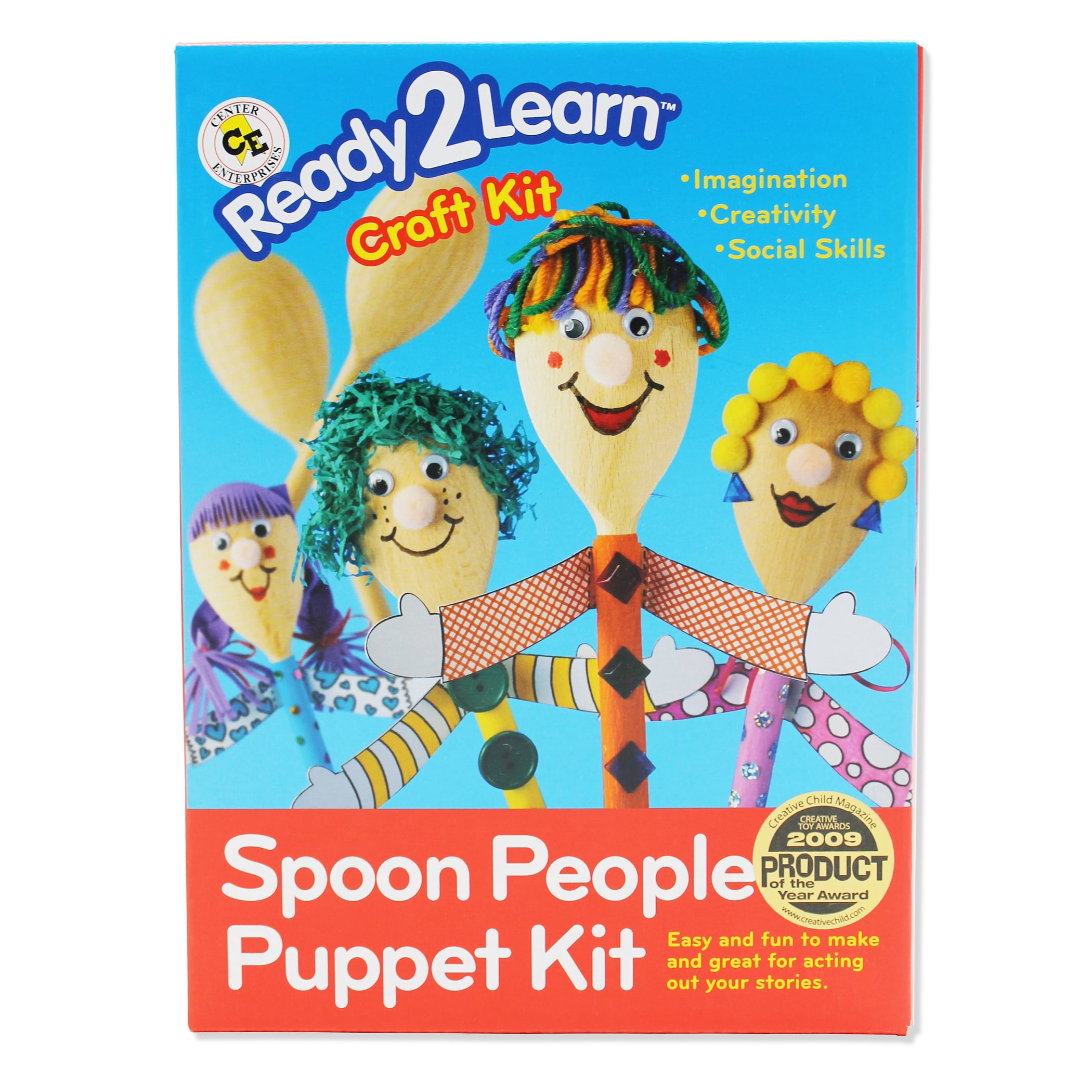 Ready2Learn™ Spoon People Craft Kit, Set of 2 kits - Walmart.com