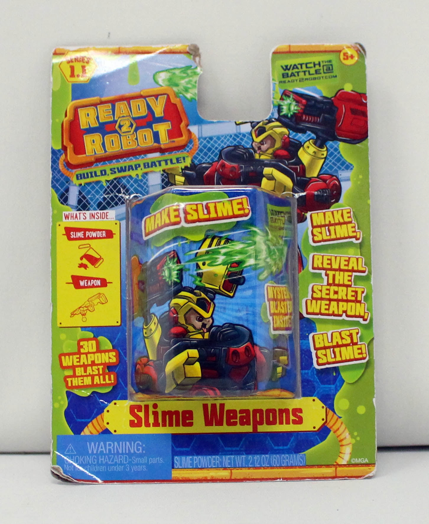 Ready2Robot Series 1.1 Slime Weapons Mystery Blaster Pack - Walmart.com