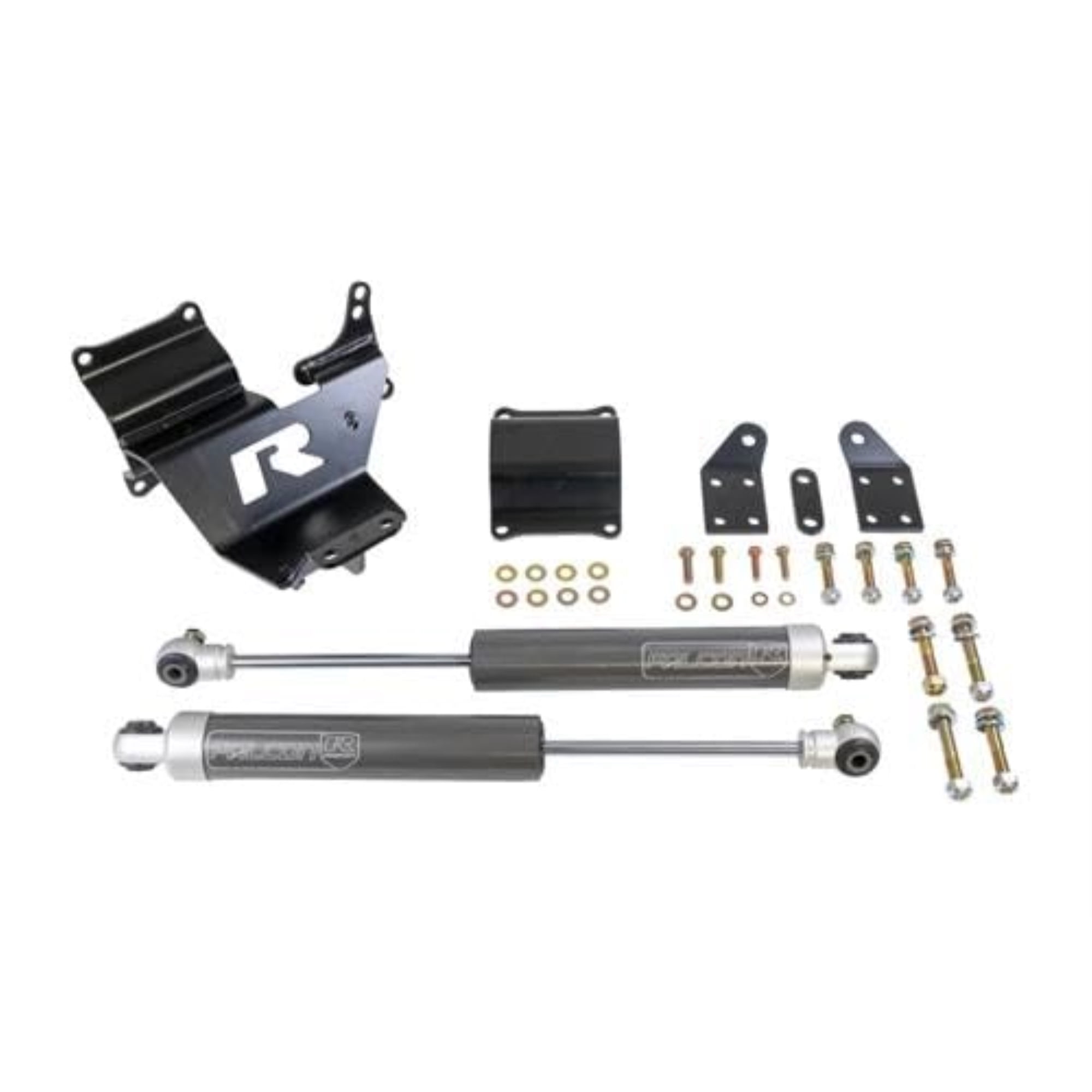 ReadyLIFT 77-23200 Dual Steering Stabilizer with Falcons For Ford F250 ...