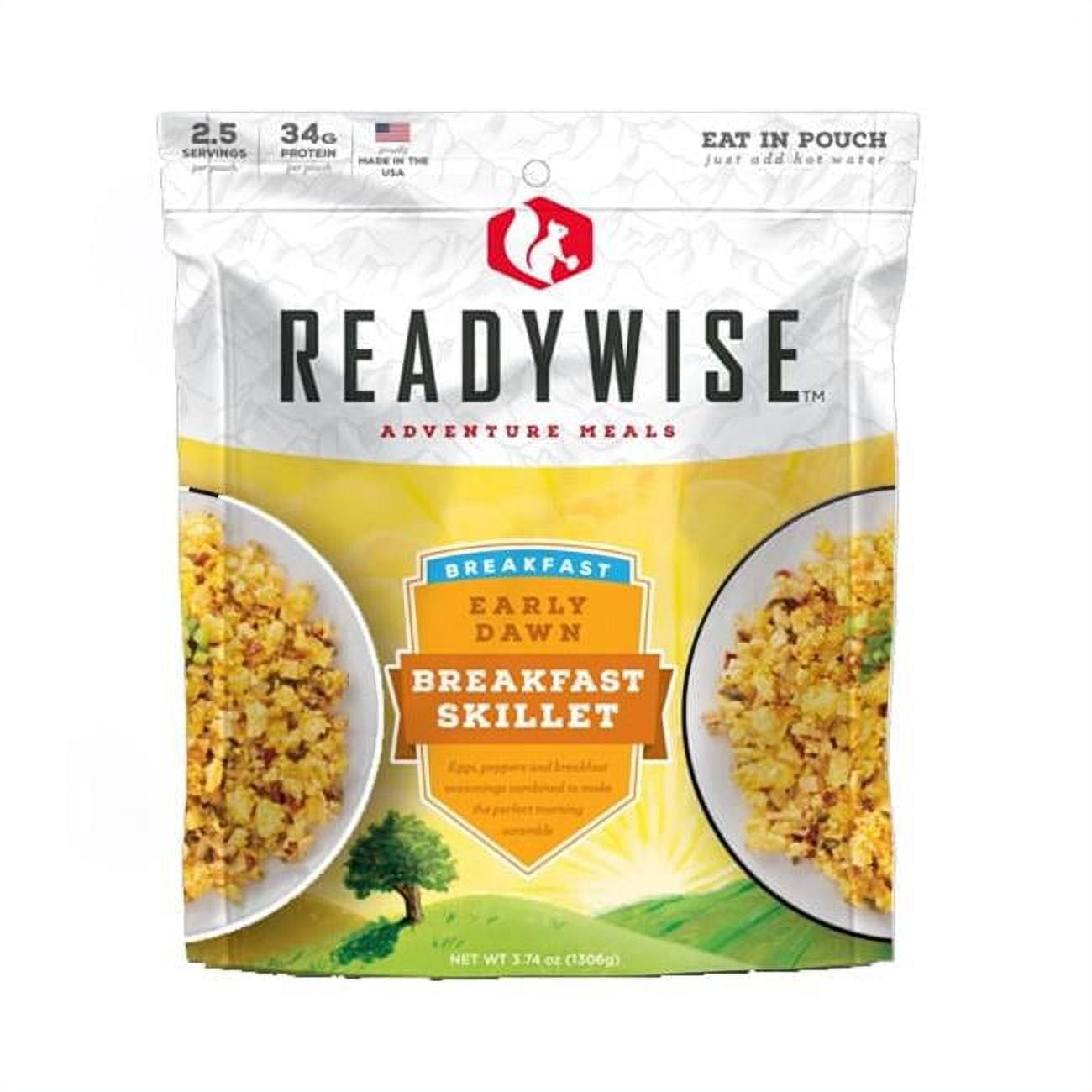ReadyWise 10 oz Early Dawn Egg Scramble Breakfast Skillet Freeze Dried ...