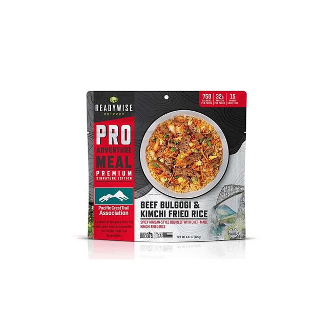 ReadyWise 667597 Pro Meal Beef Bulgogi & Kimchi Fried Rice - Walmart.com