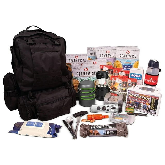 ReadyWise 3-Day Emergency Survival Backpack, Freeze-Dried Disaster Kit ...