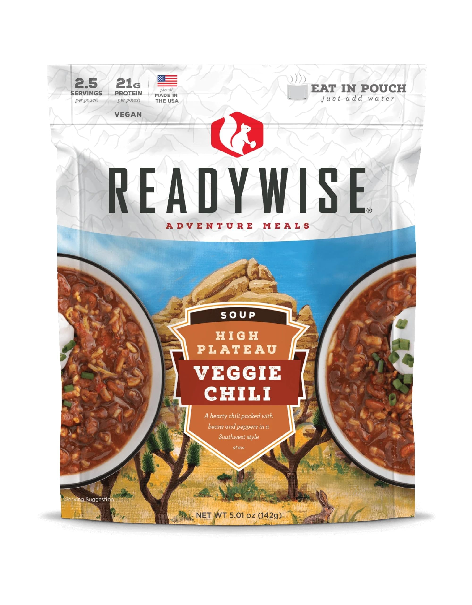 READYWISE HIGH PLATEAU VEGGIE CHILI - Walmart.com