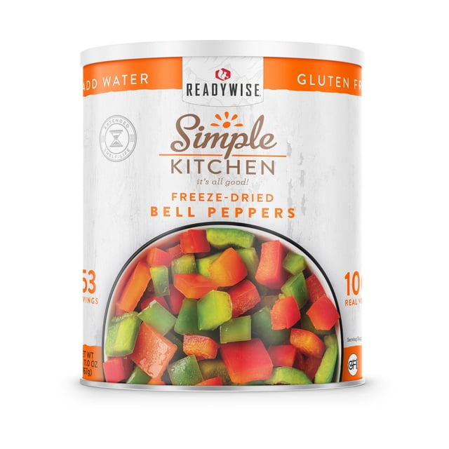 ReadyWise Dried Vegetables for Warehouse Breakroom Meals - Walmart ...
