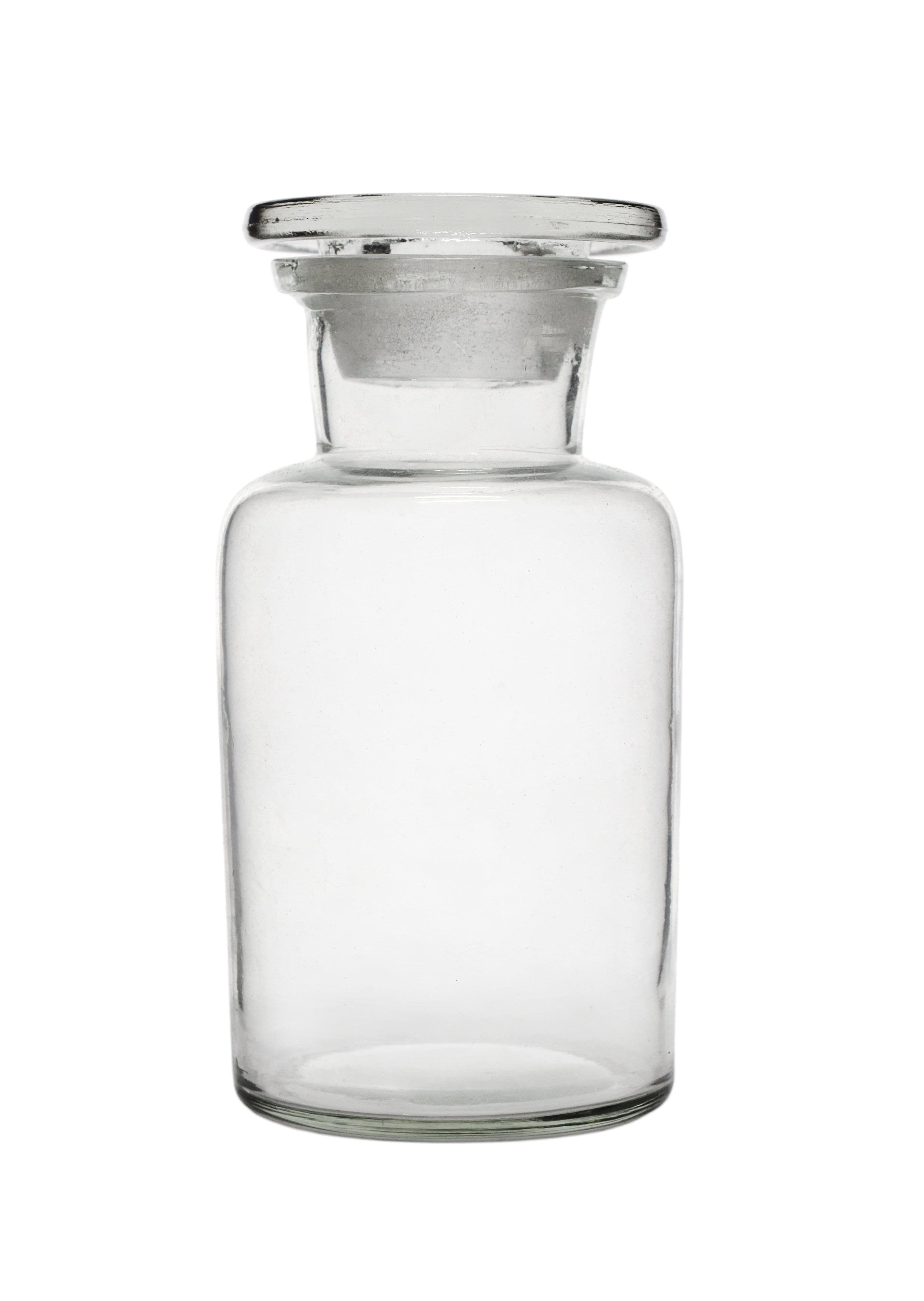 Reagent Bottle, 250ml - Wide Neck - Includes Tight Fitting Glass ...