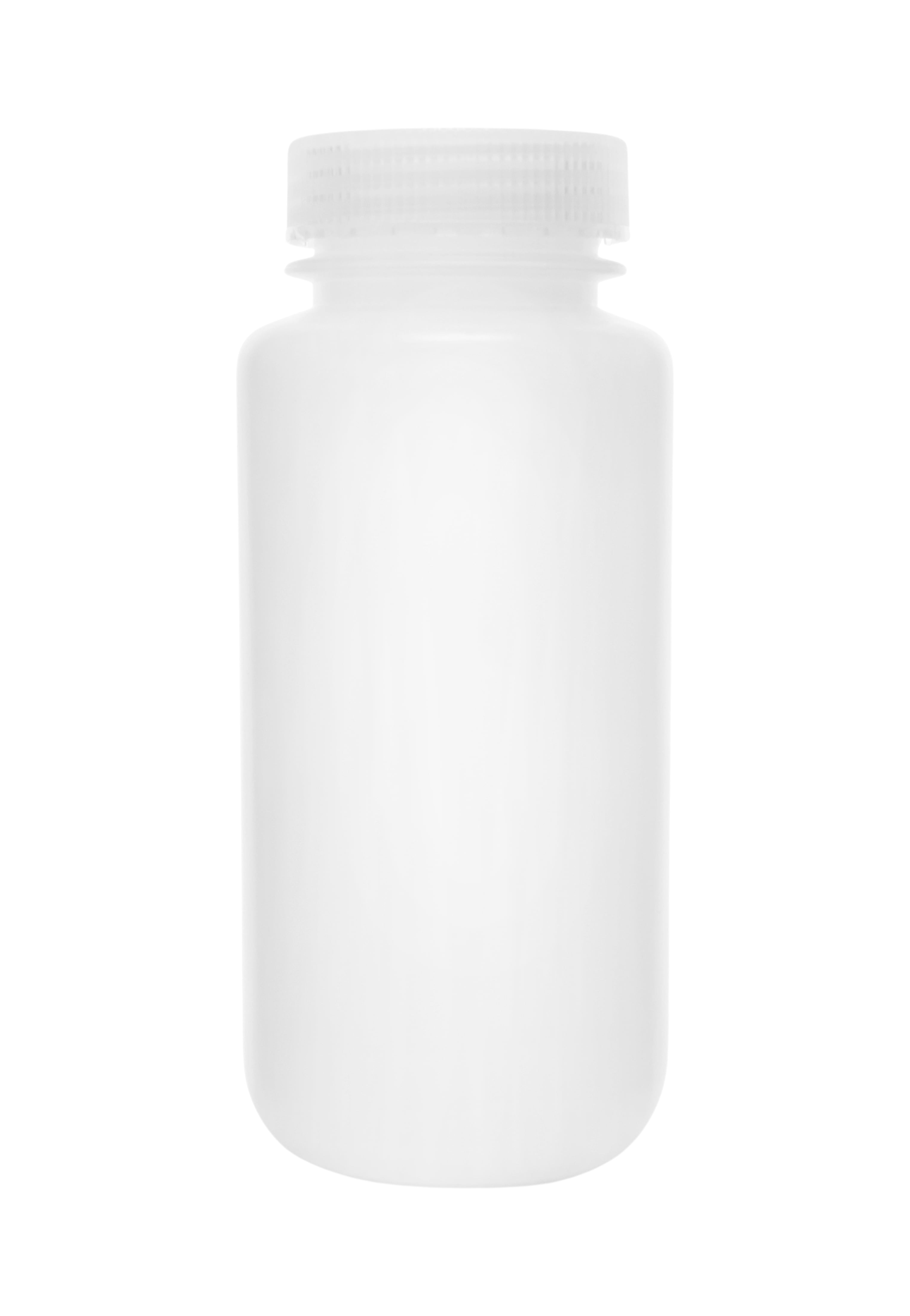 Reagent Bottle, 500mL - Wide Mouth with Screw Cap - HDPE - Eisco Labs ...