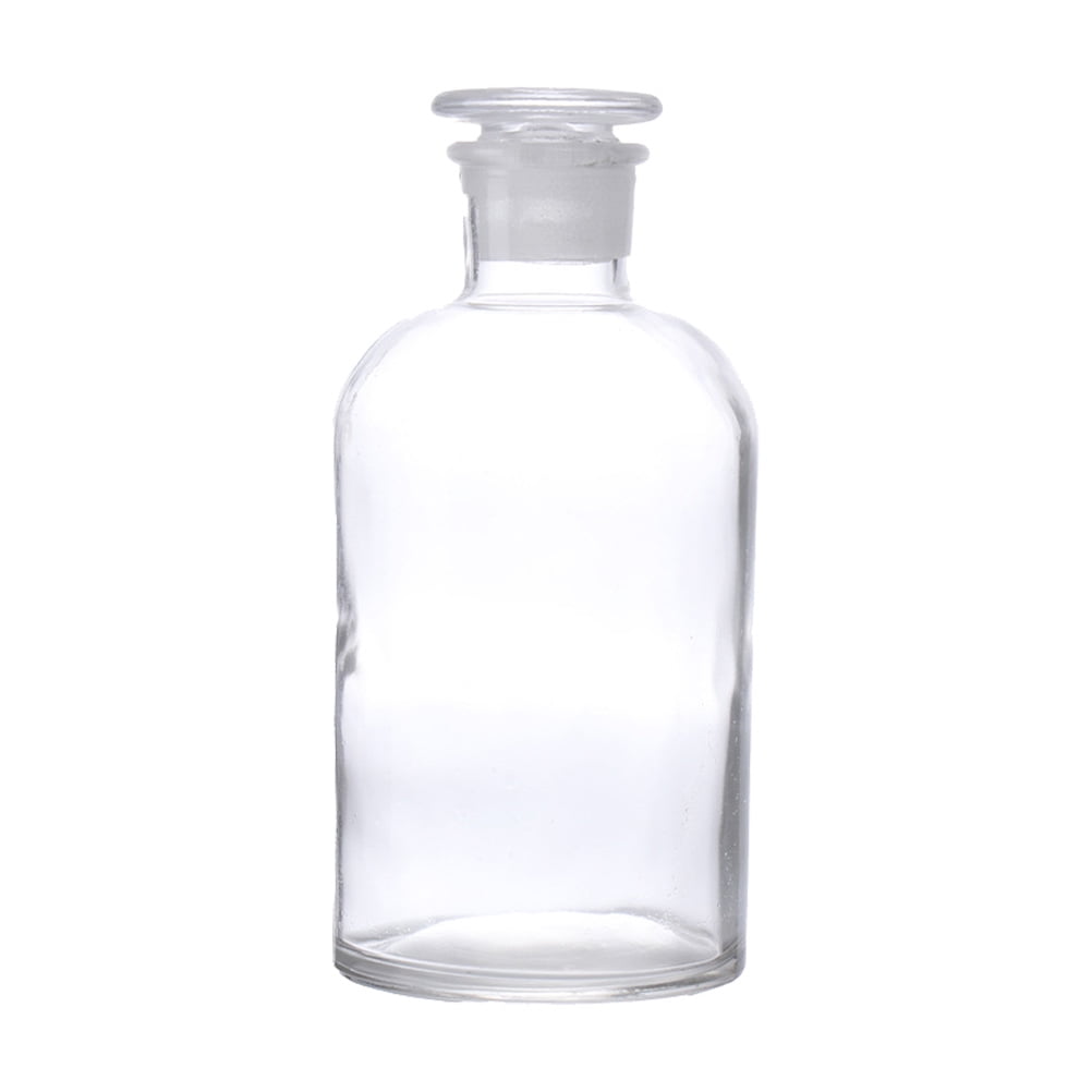 Reagent Bottle Chemicals Glass Bottles Sample Sealing Jar with Lid ...