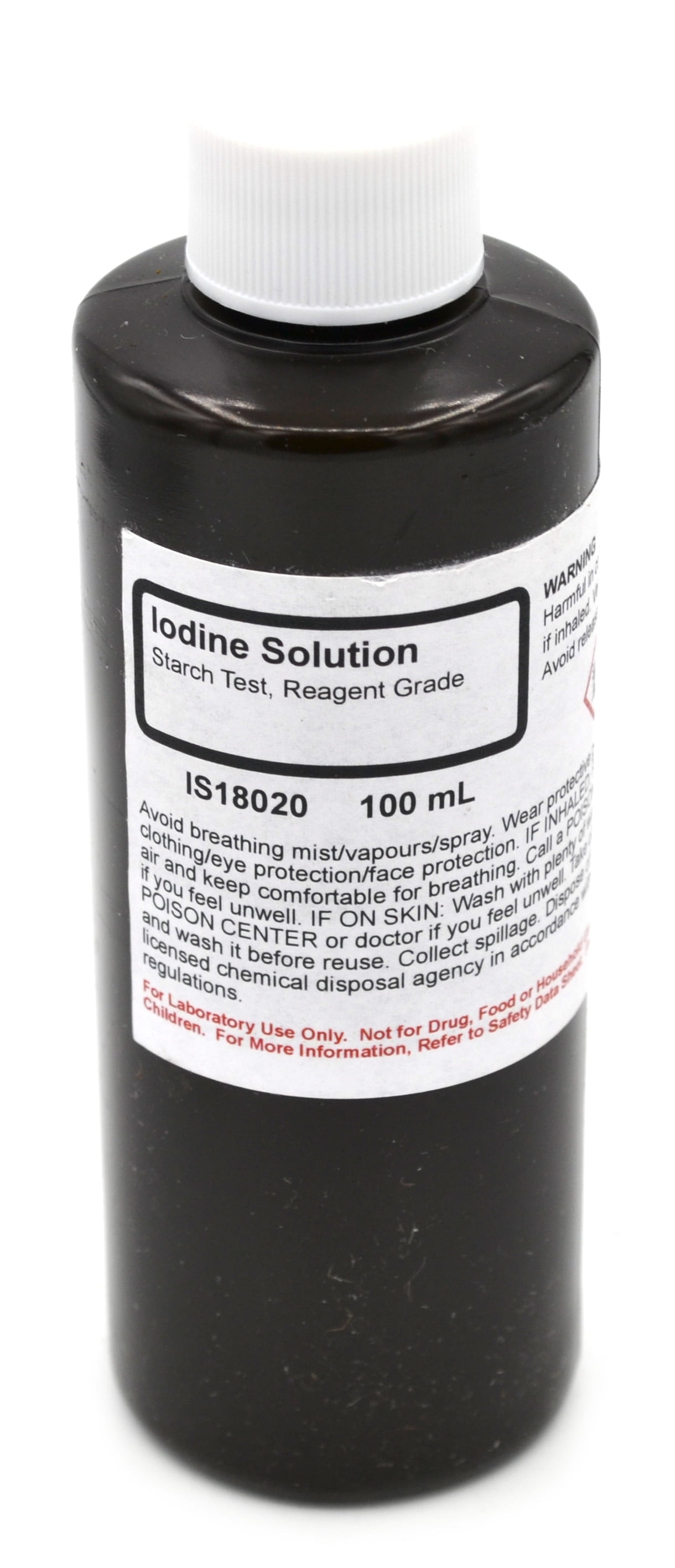 Reagent-Grade Iodine Solution, 100mL - The Curated Chemical Collection ...