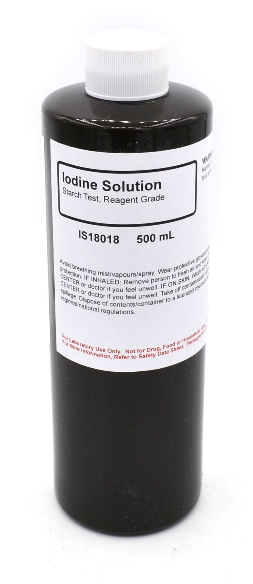 Reagent-Grade Iodine Solution, 500mL - The Curated Chemical Collection ...
