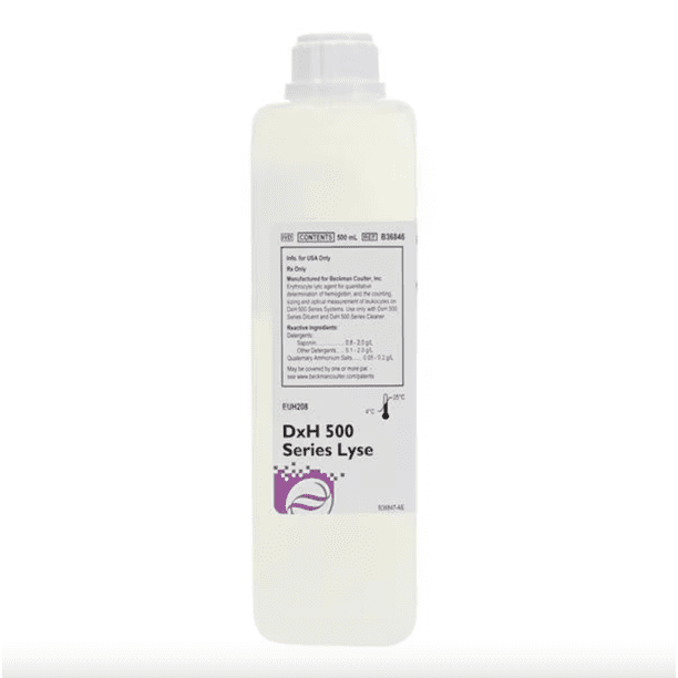 Reagent Hematology Lyse For DxH 500 Series Analyzers 500 mL | B36846 ...