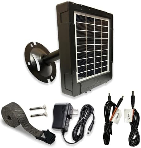 Reaktor Universal Solar Power Pack for Security Camera, Trail Camera ...