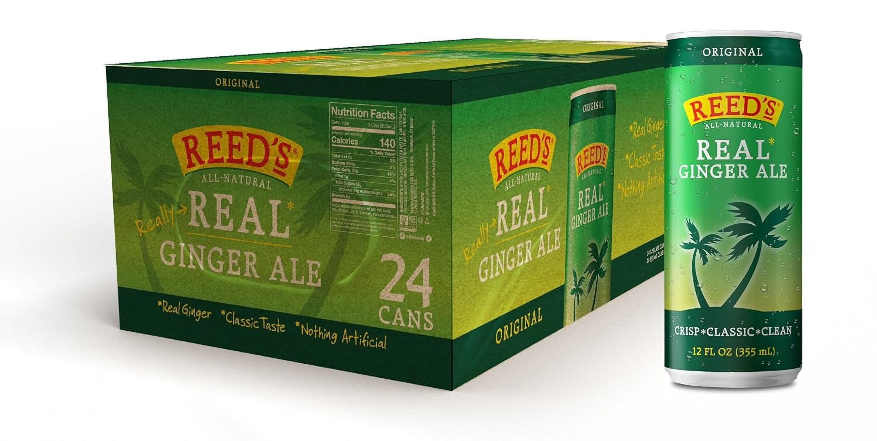 Real Ale - Made with Pressed Organic - Crisp, Classic Taste - 12oz Slim ...
