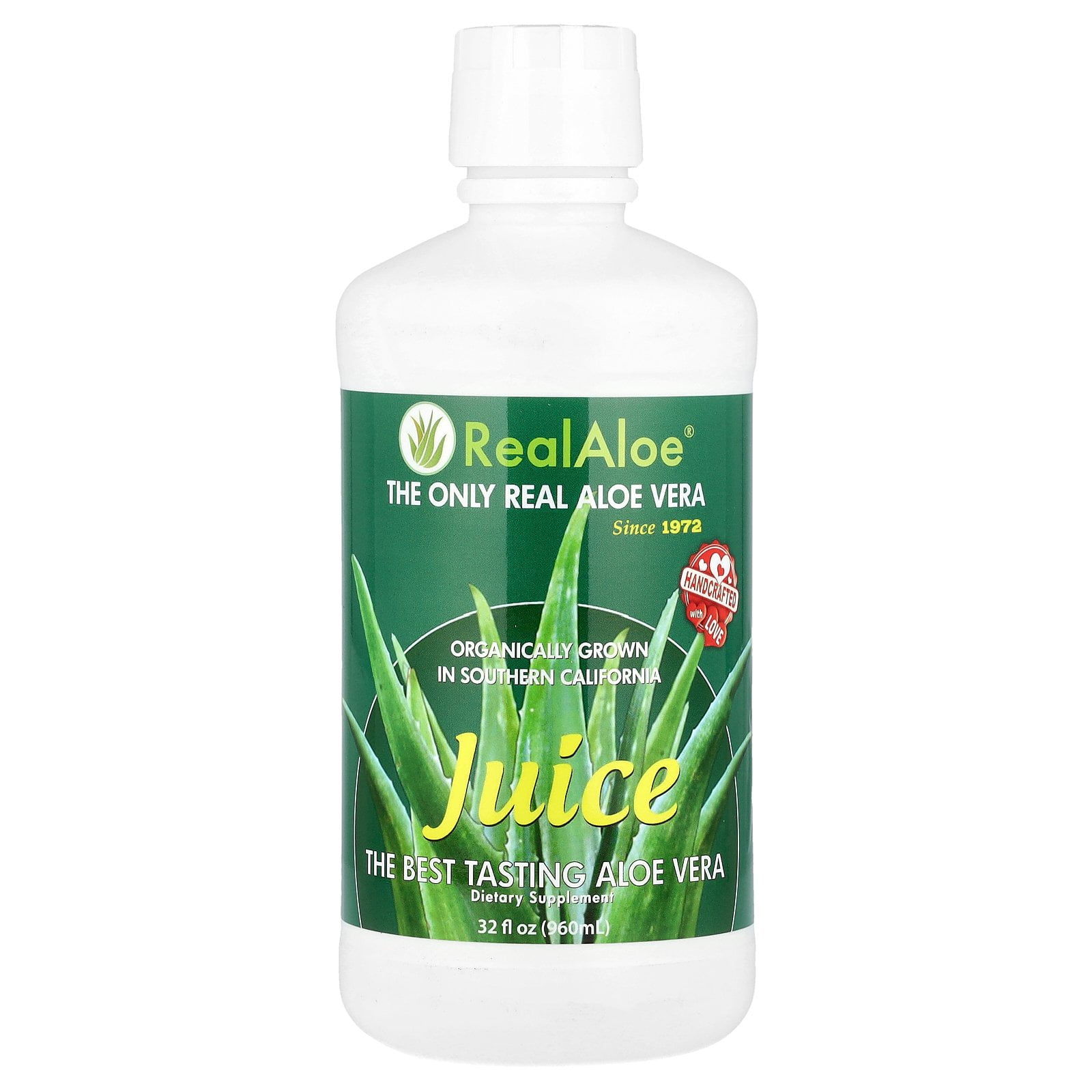 Aloe Vera Juice, 32 fl oz (960 ml), Real Aloe - Walmart.com
