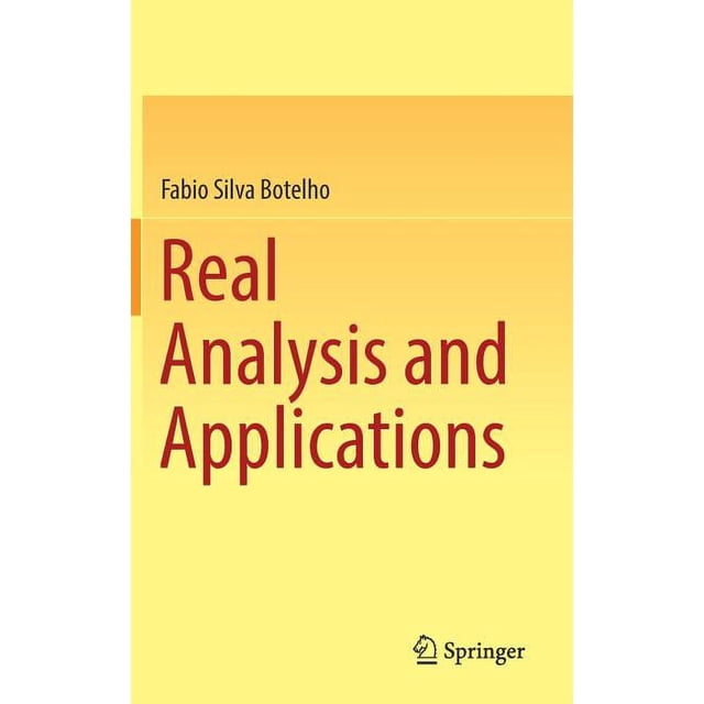 Real Analysis and Applications, (Hardcover) - Walmart Business Supplies