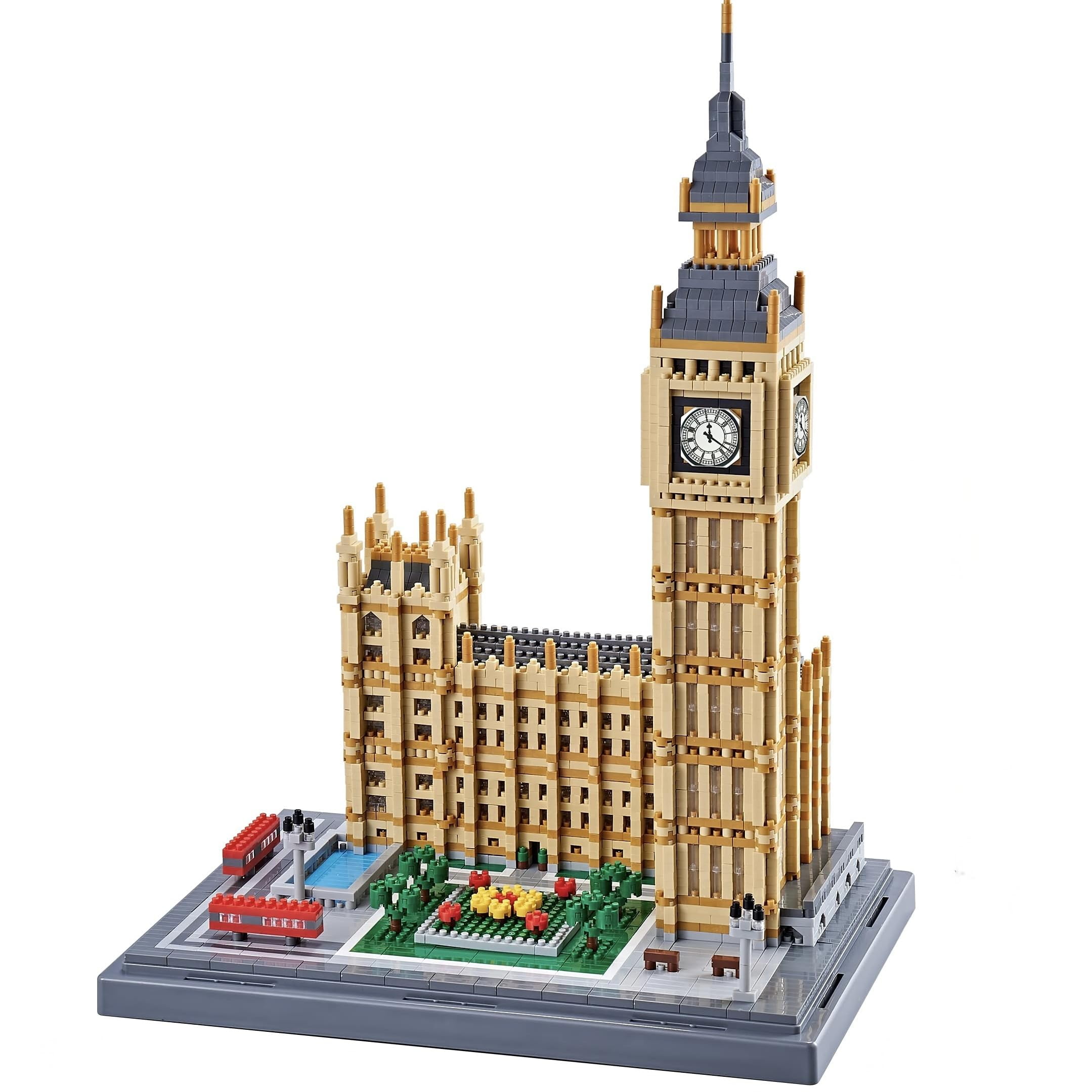 Real Big Ben Micro Building Blocks Set for Adults 6473 PCS - World ...