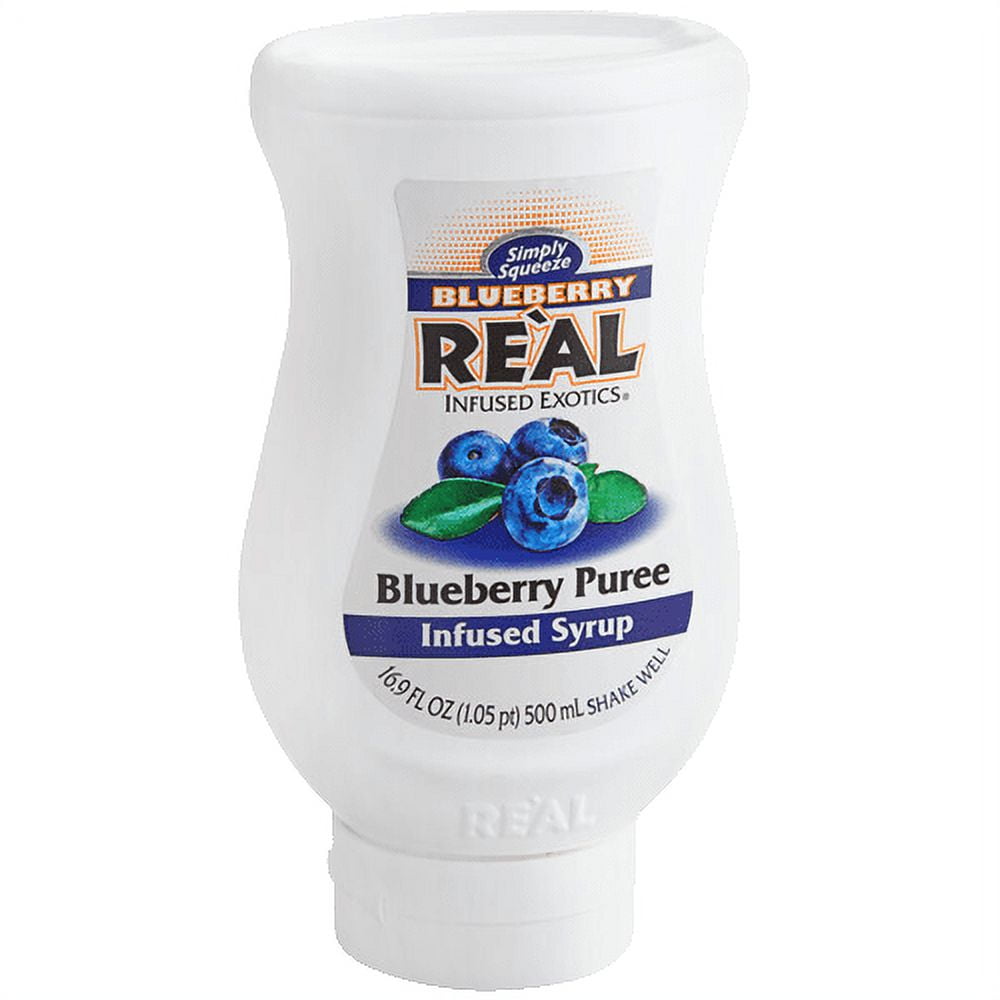 Real Blueberry Puree Infused Syrup | 16.9 fl. oz. Bottle - Walmart.com
