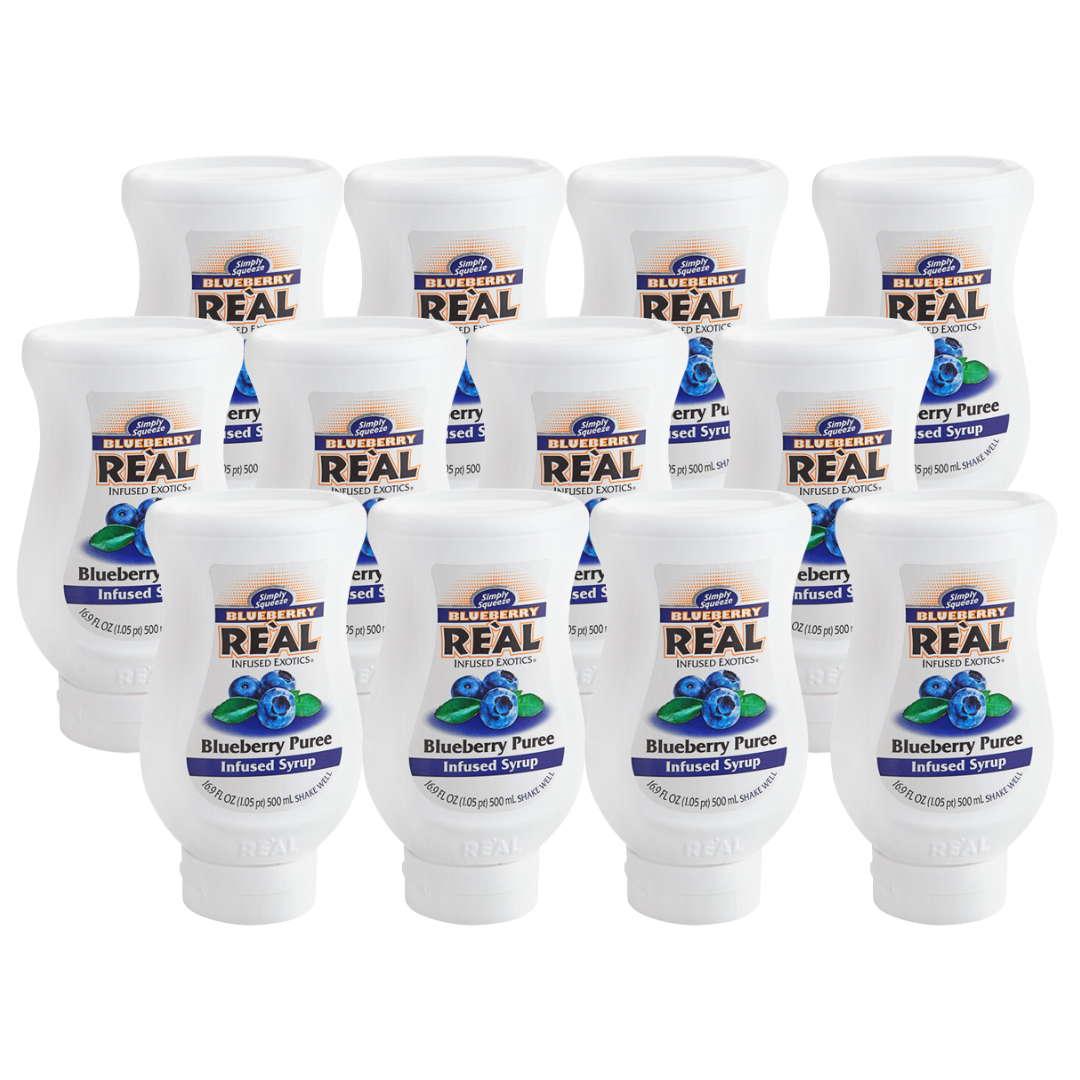 Real Blueberry Puree Infused Syrup | 16.9 fl. oz. Bottle - Walmart.com