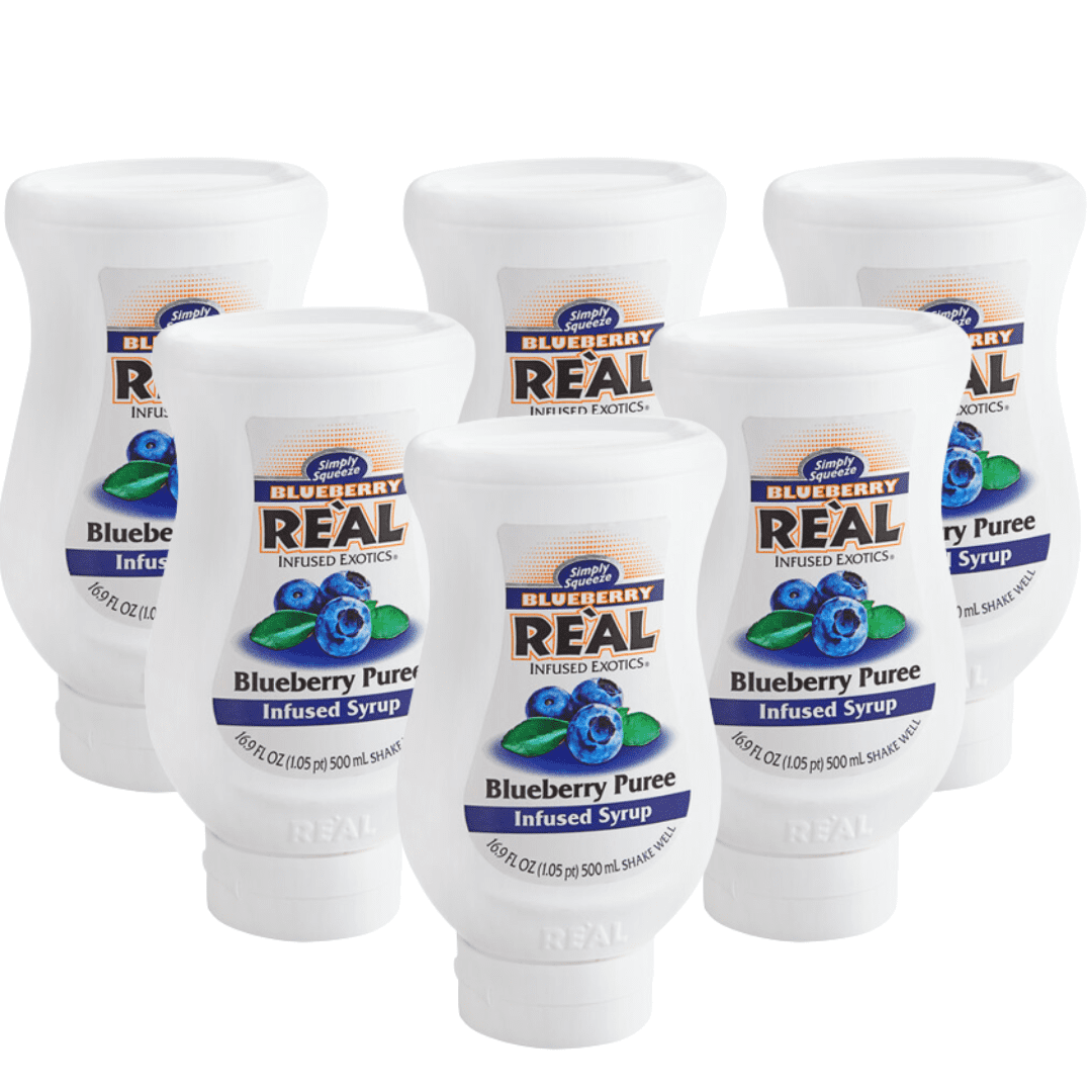 Real Blueberry Puree Infused Syrup | 16.9 fl. oz. Bottle - Walmart.com