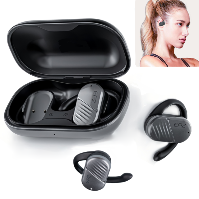 Real Bone Conduction Headphones Bluetooth Wireless Earphones Waterproof ...