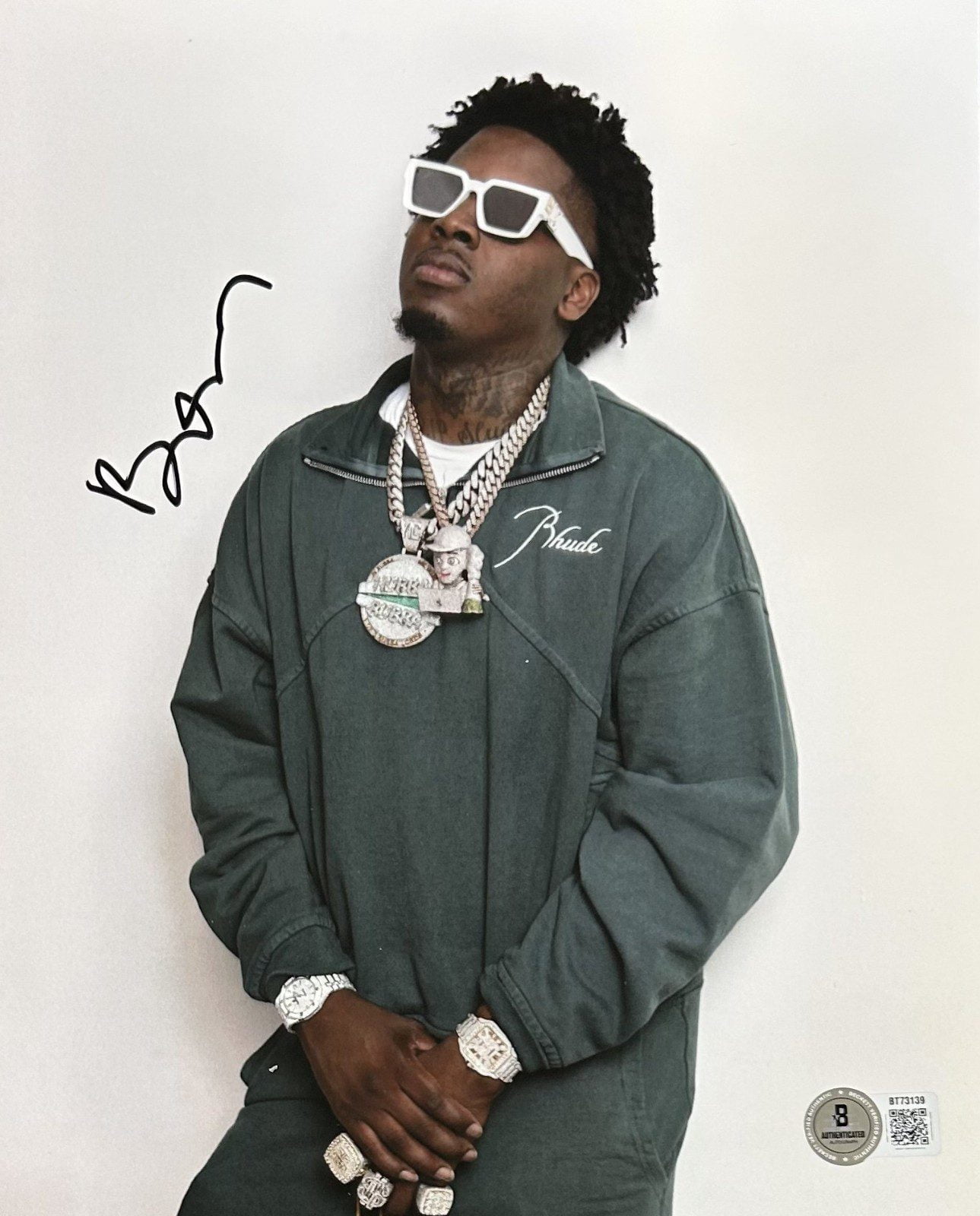 Real Boston Richey Signed Autograph 8x10 Beckett Rapper 3 - Walmart.com