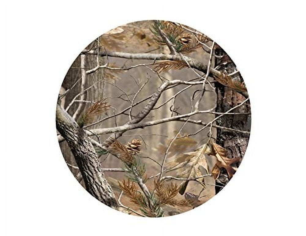 Real Camo Woodland Trees Edible Icing Image for 8 inch round cake ...