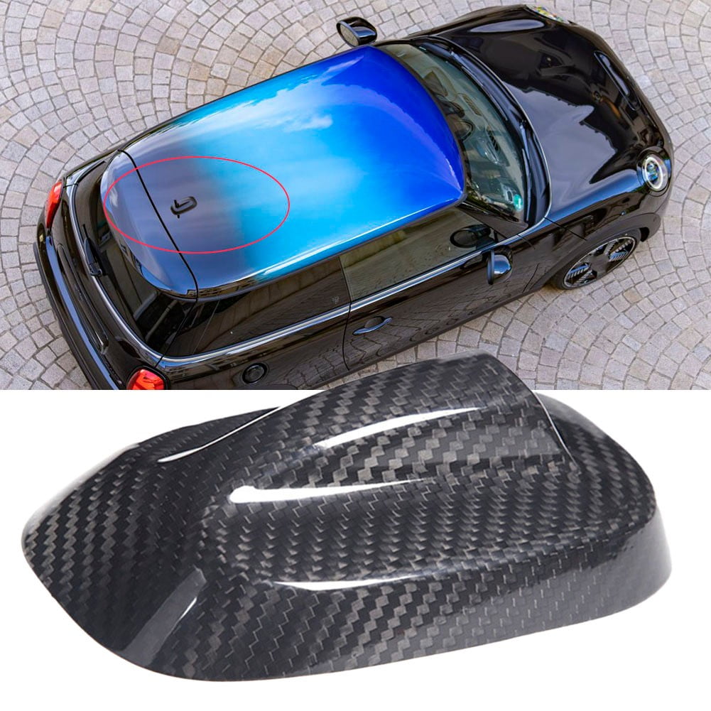 Real Carbon Fiber Antenna Base Cover For Mini For Cooper F55 F56 2013 ...