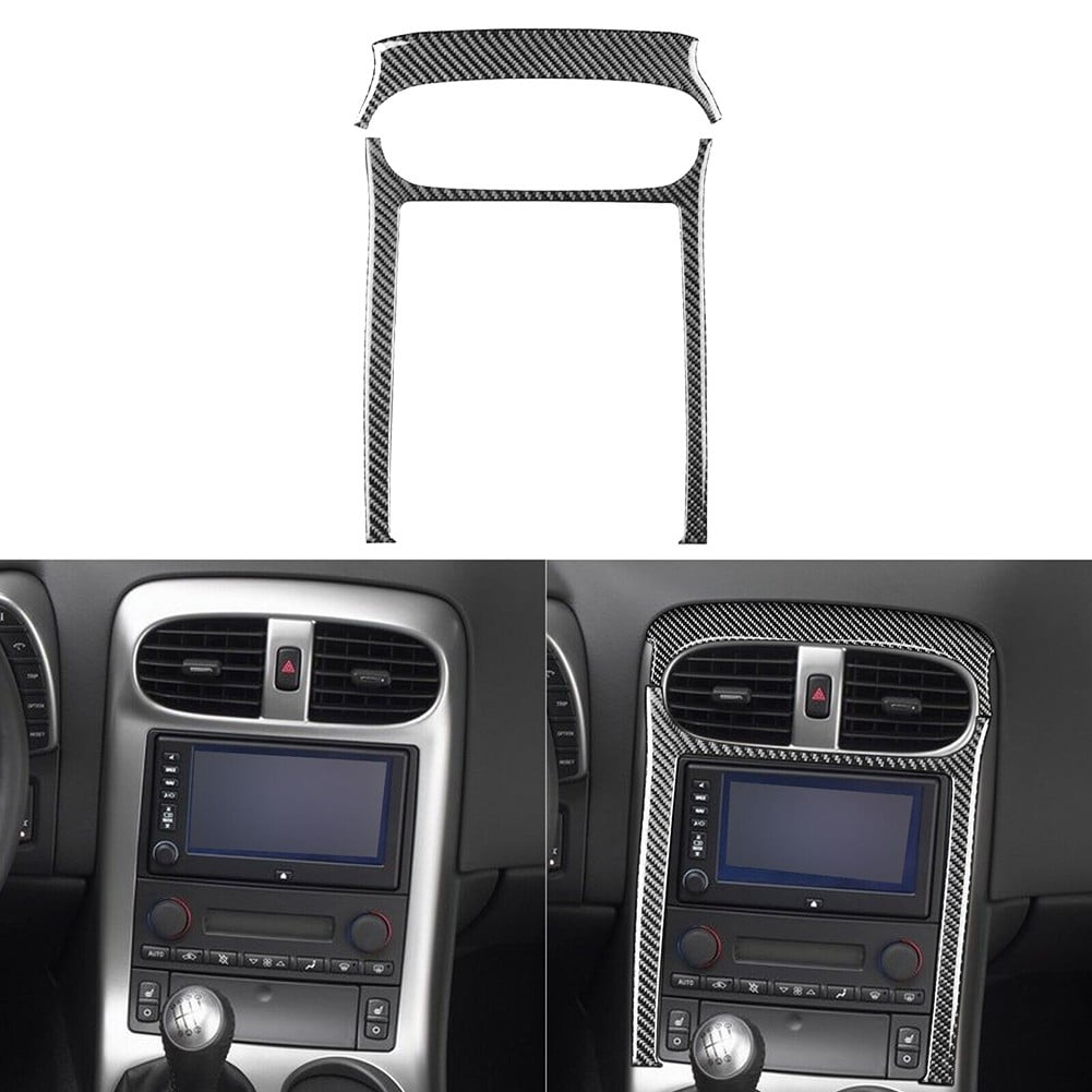Real Carbon Fiber Center Console Panel Frame Trim For Corvette C6 Z06 ...