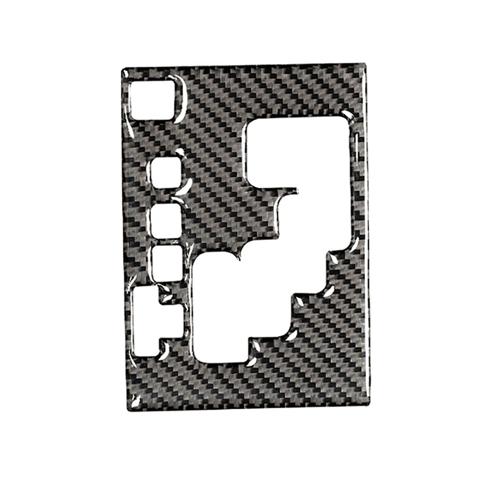Real Carbon Fiber Gear Shift Car Center Console Panel Frame Decal ...