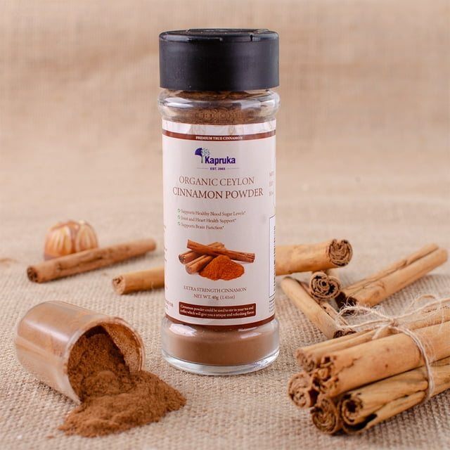 Real Ceylon Cinnamon, 100% Pure Organic Ground Ceylon Cinnamon Powder ...