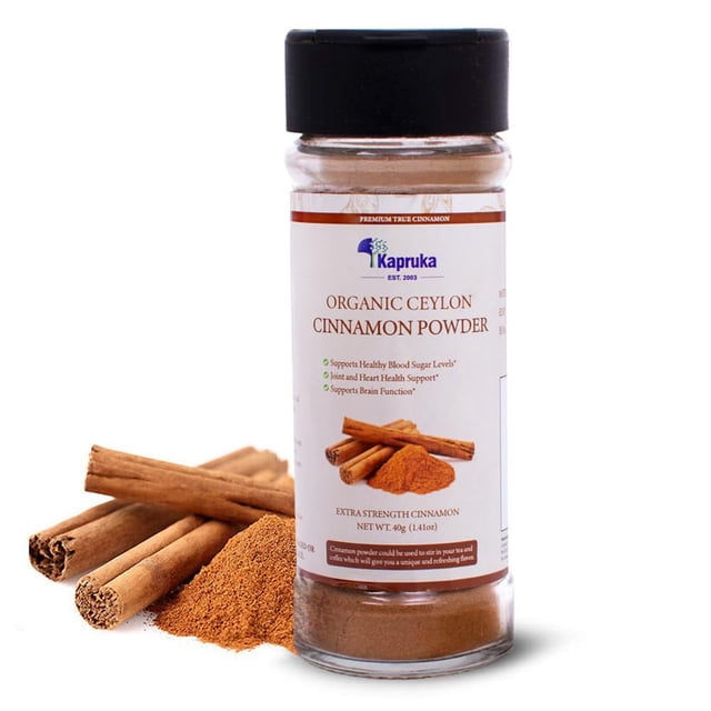 Real Ceylon Cinnamon, 100% Pure Organic Ground Ceylon Cinnamon Powder ...