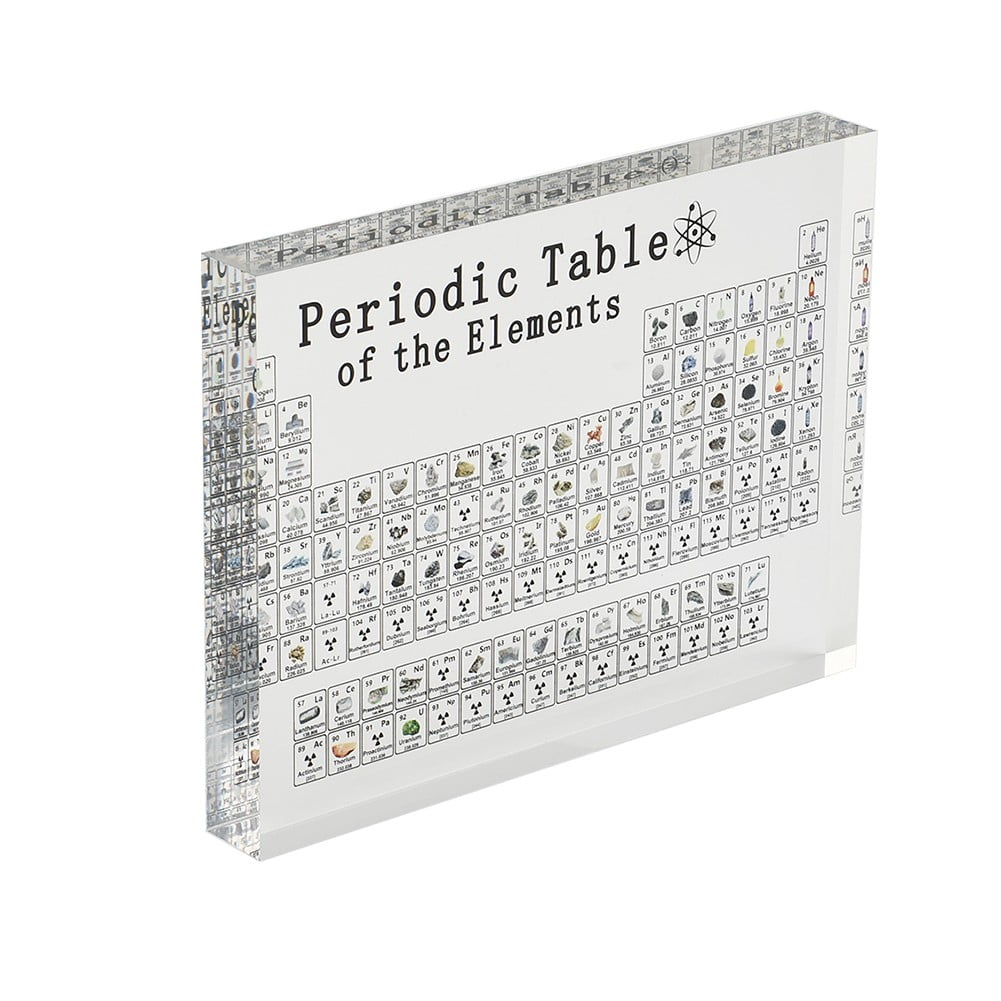 Real Chemical Element Periodic Table 85 Kinds of Real Elements ...