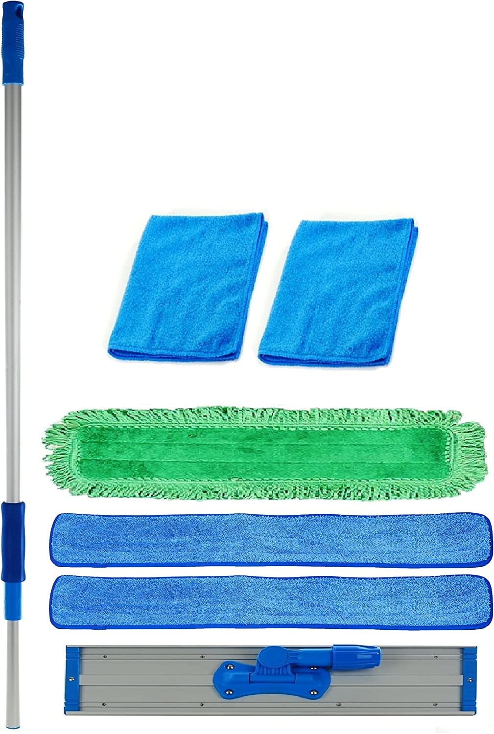 Real Clean 36 inch Commercial Microfiber Mop Kit - Walmart.com