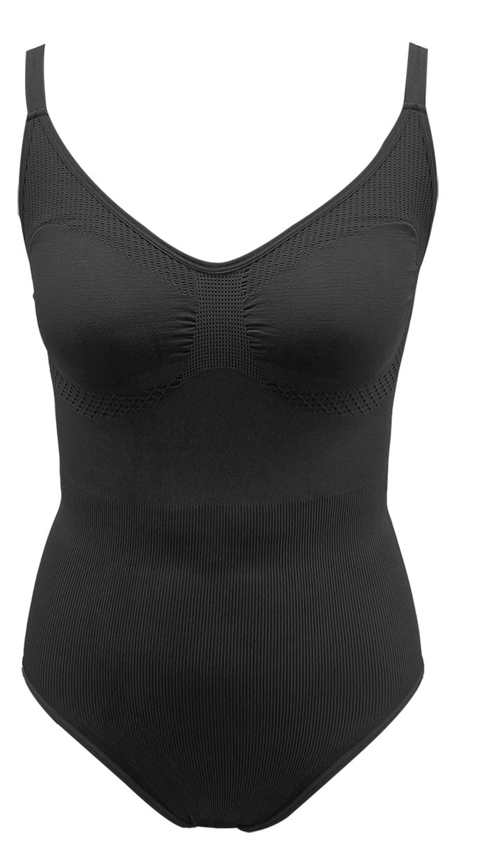Real Comfort Ralenia Women's Molded Cup Seamless Shaping Bodysuit ...