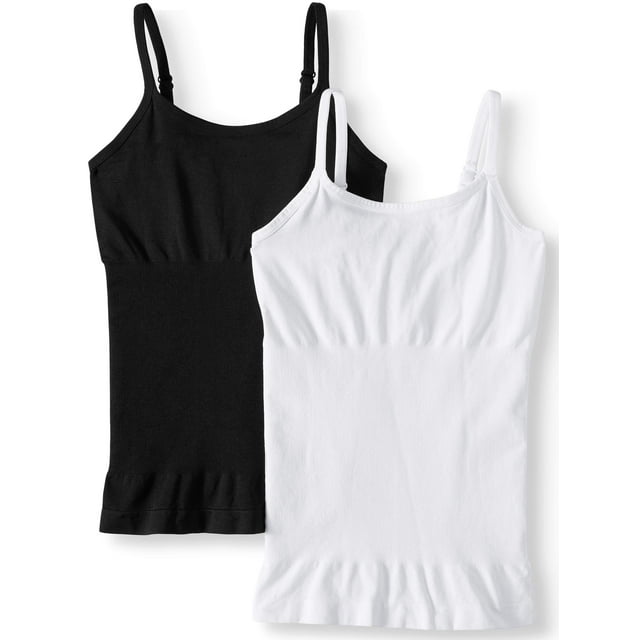 Real Comfort Women's and Women's Plus Linda 2-Pack Seamless Shaping ...