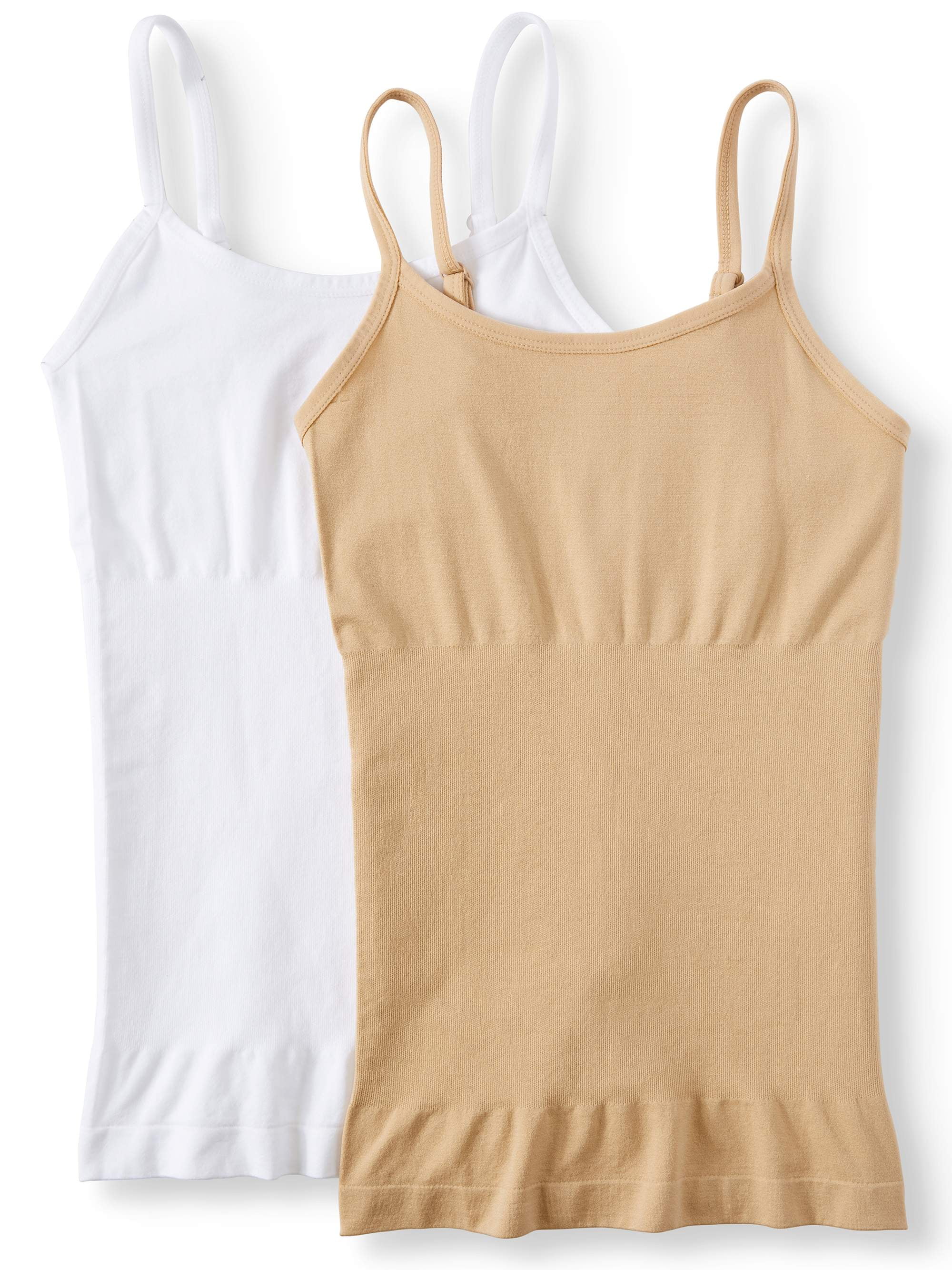 Real Comfort Women's and Women's Plus Linda 2-Pack Seamless Shaping ...