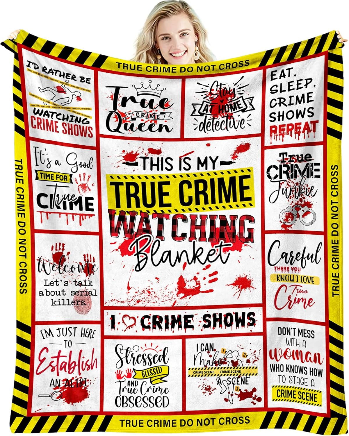 Real Crime Female Gift-Real Crime Lover Gift-Serial Killer Men and ...