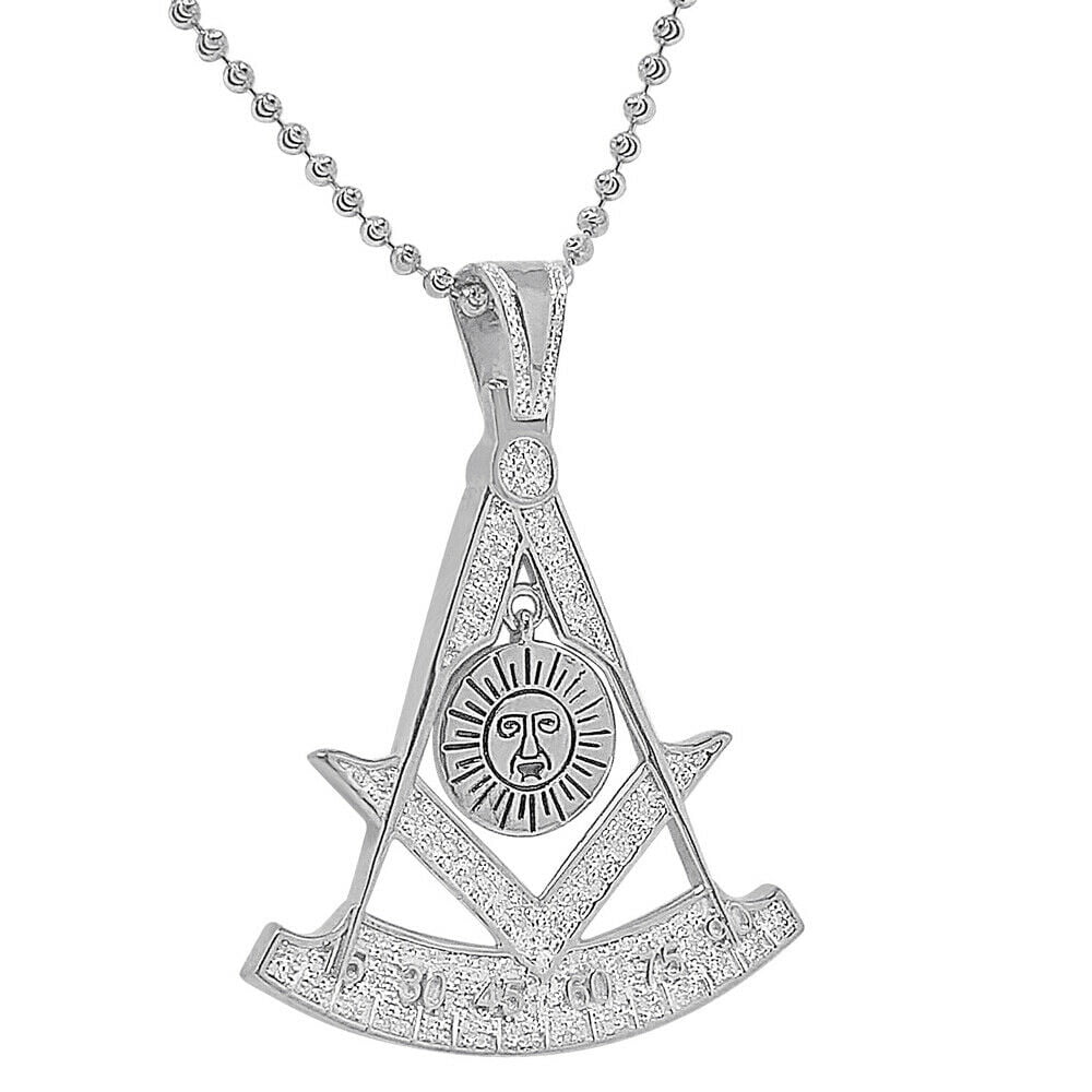 Real Diamond Mason Past Masters Degree Masonic Freemasonry Over 14K ...