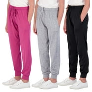 3-Pack: Women's Capri Silky Soft Open Bottom Sweatpants with Drawstring ...