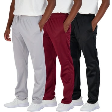 Real Essentials 3 Pack: Women's Ultra-Soft Lounge Joggers Athletic Yoga ...