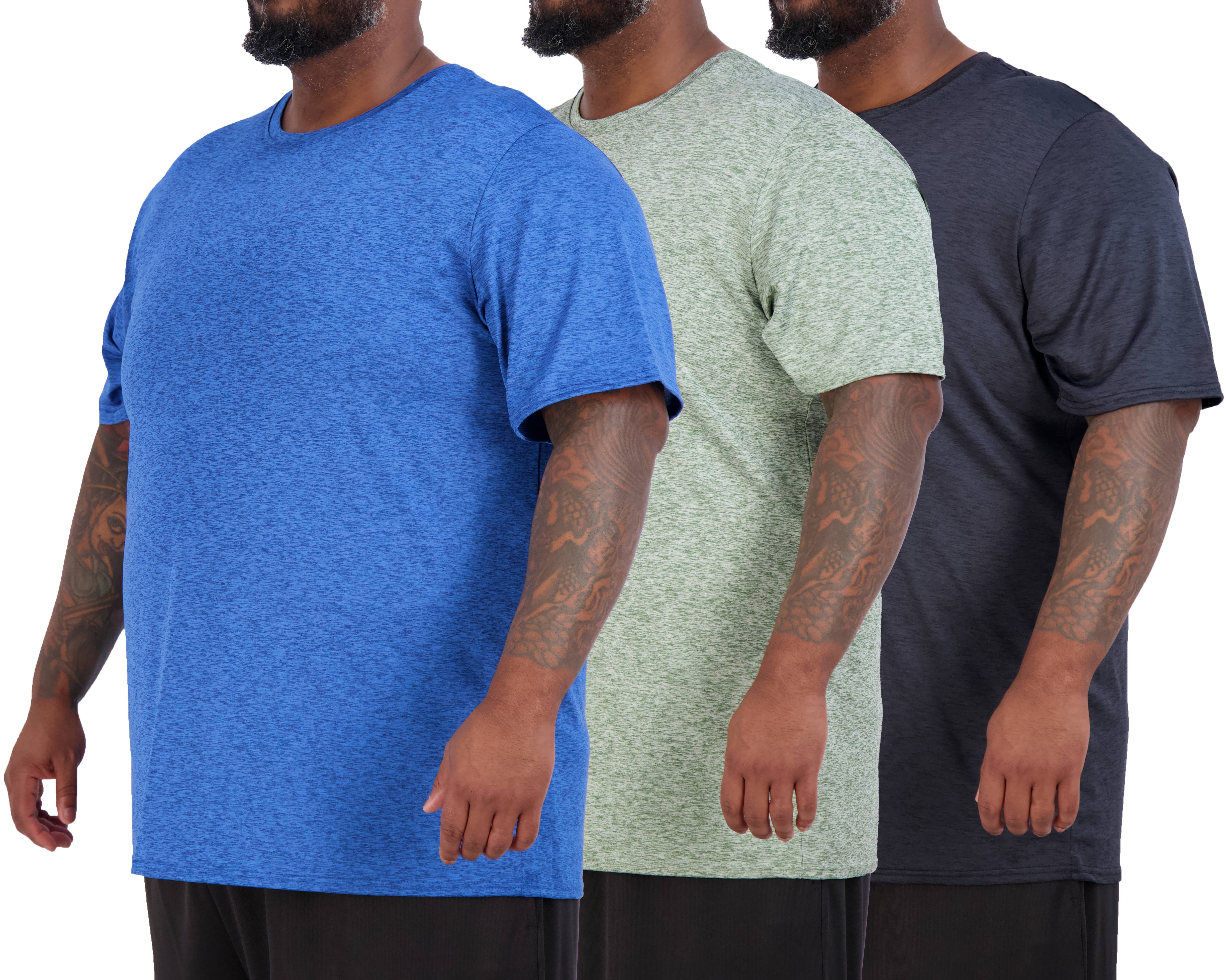 Athletic Works Men's and Big Men's Active Quick Dry Core Performance ...
