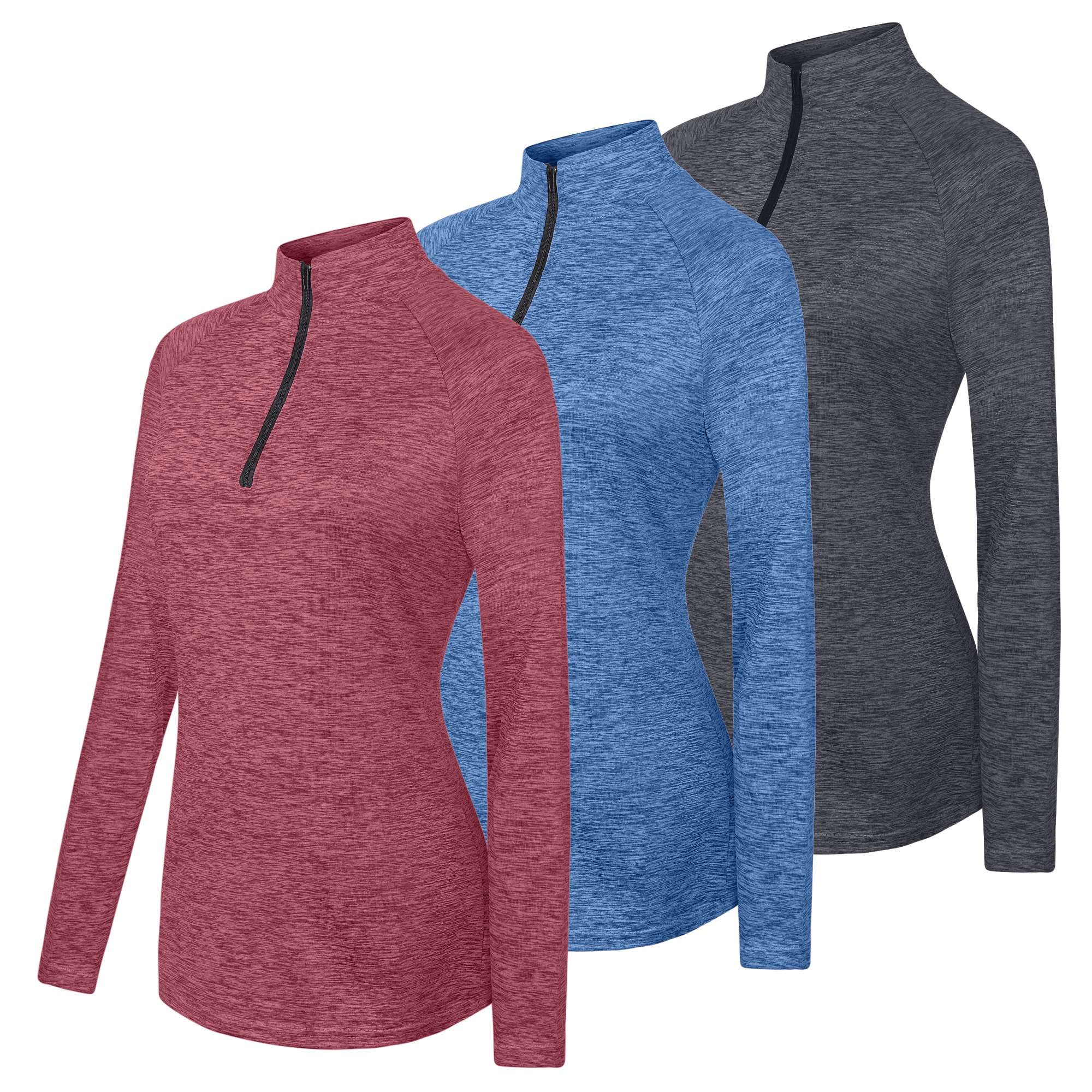 Free Shipping! Real Essentials 3 Pack: Womens Dry-Fit Long Sleeve ...