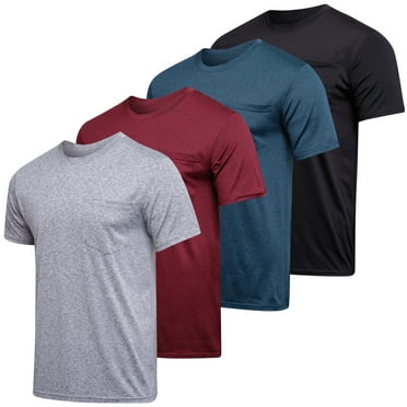 Real Essentials 3 Pack: Men’s Big & Tall Tech Stretch Long-Sleeve ...