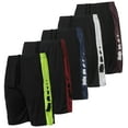 Real Essentials Men's Dry-Fit Clothes: 5 Pack Sweat Resistant Active ...