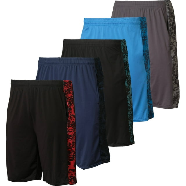 Free Shipping! Real Essentials 5 Pack: Men's Dry-Fit Sweat Resistant ...