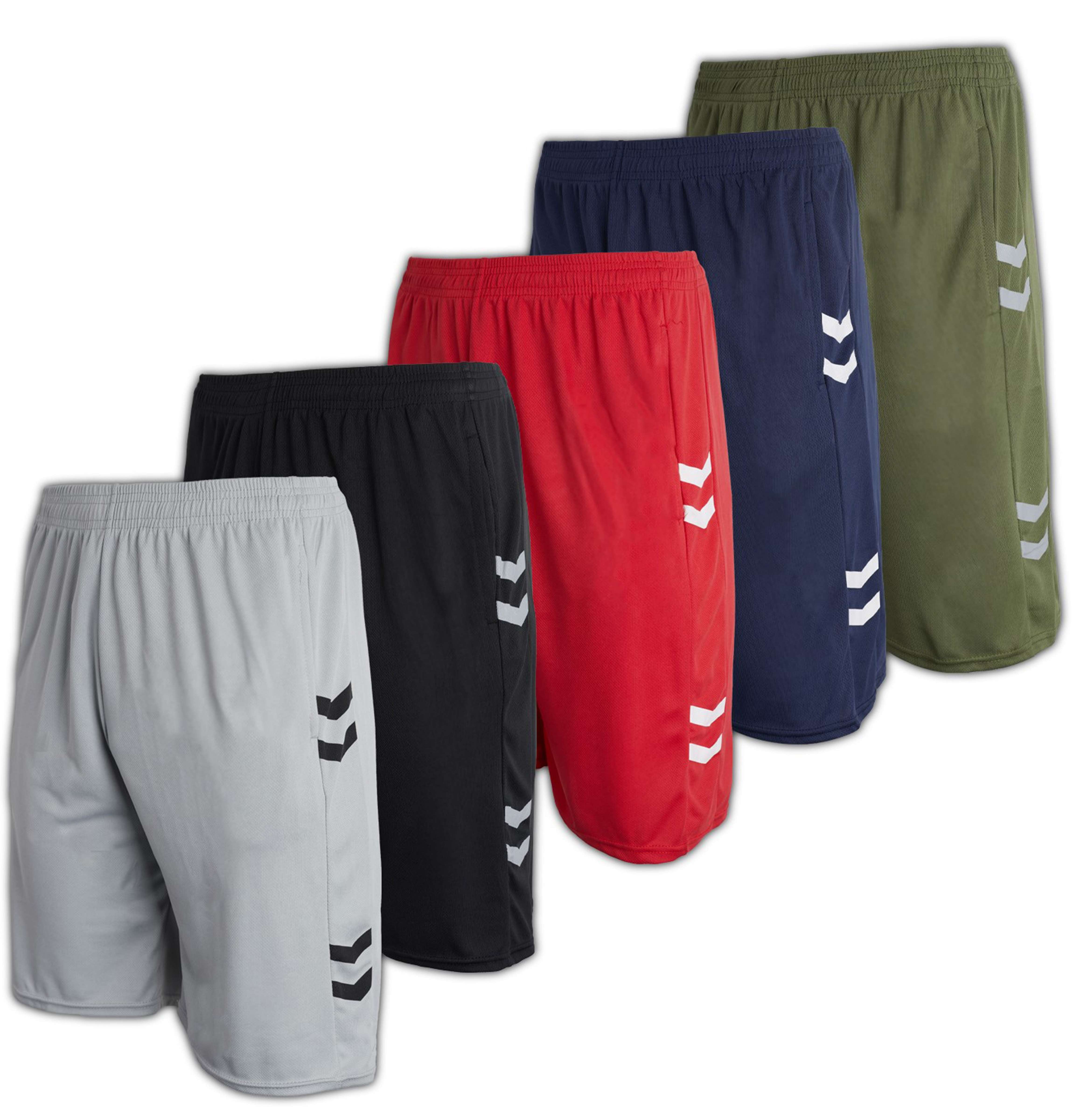 Real Essentials Boys' 5-Pack Mesh Active Athletic Performance ...
