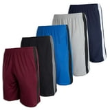 Real Essentials Boys' 5-Pack Mesh Active Athletic Performance ...