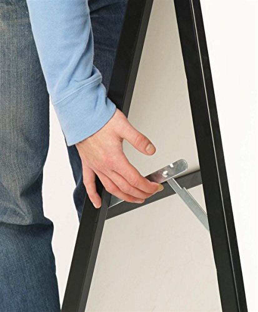 Real Estate Sign 24”w x 40”h x 24-1/2”d Black Coated Steel Metal ...