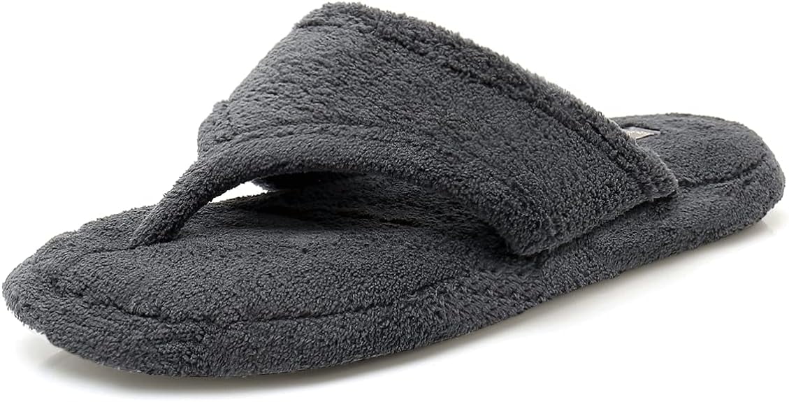 Real Fancy Women's Flip Flops Slippers - All-Season Memory Foam Spa ...