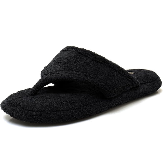 Real Fancy Women's Flip Flops Slippers - All-Season Memory Foam Spa ...