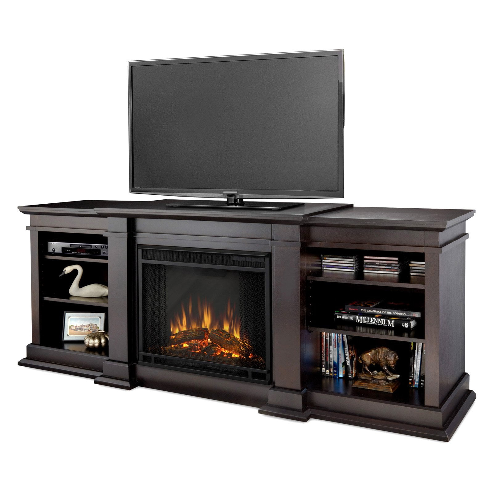 Real Flame Electric Fireplace Tv Stand